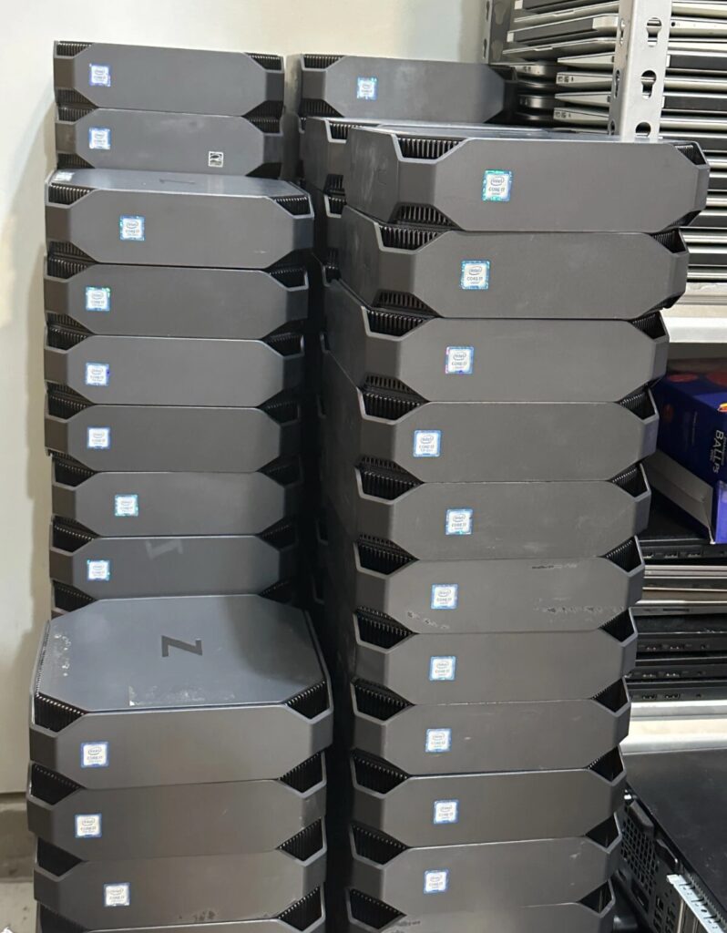 HP Z2 Mini G4 i7-9700 32GB RAM 512GB SSD with Adapter - MYPCWORLD.NET ...